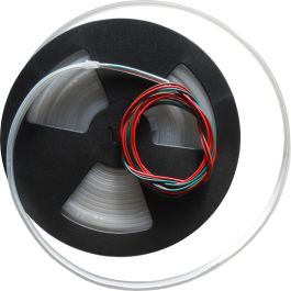 Barrier lighting LED strips in red/green